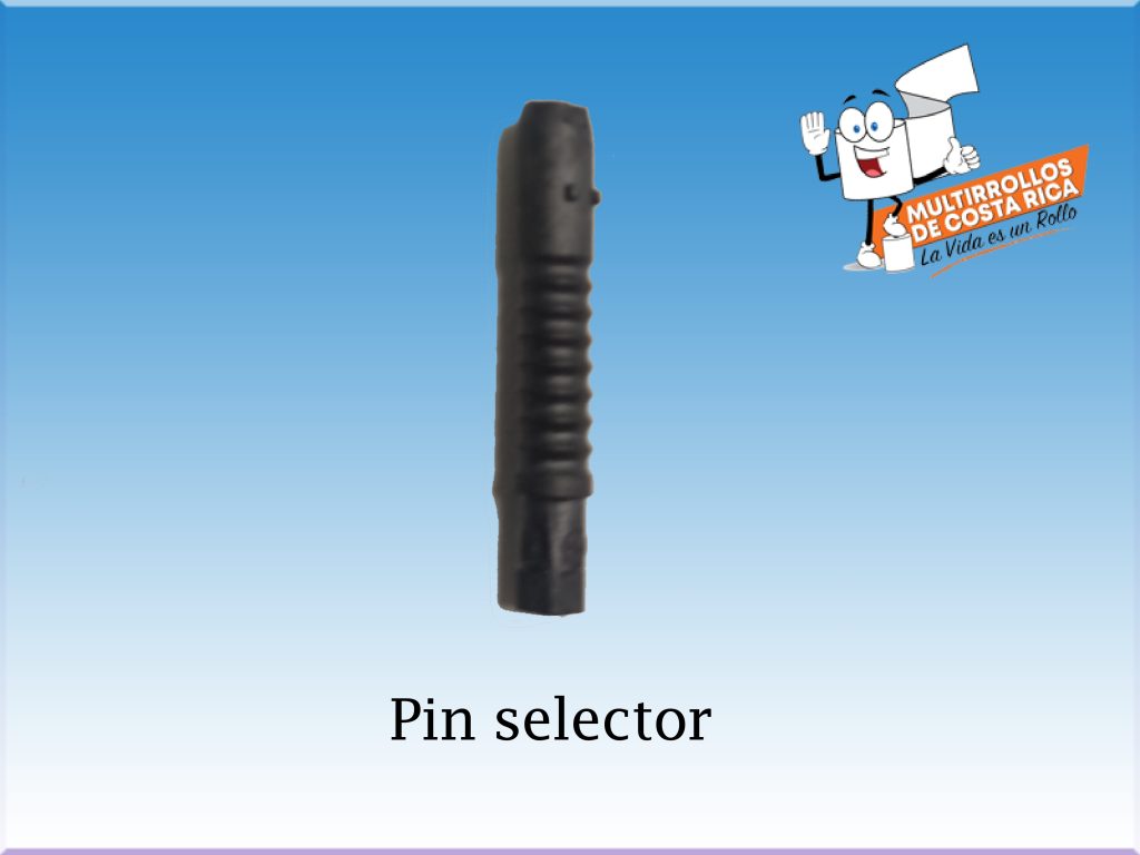 Pin selector – Multirrollos de Costa Rica
